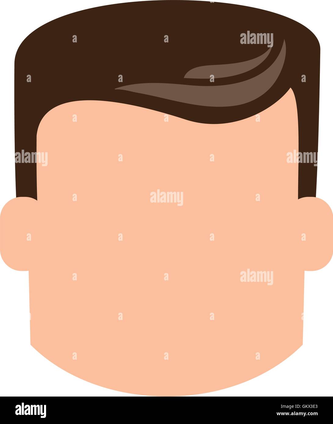 Faceless Man Icon Stock Vector Image And Art Alamy