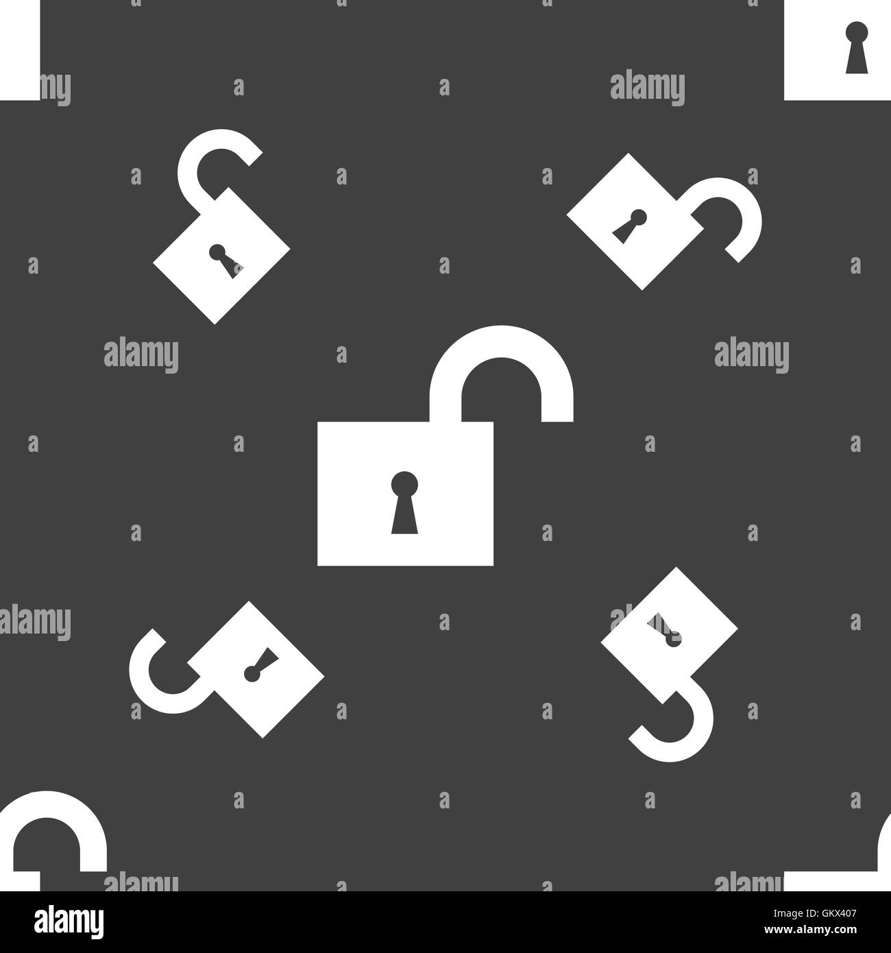 Number combination locks Black and White Stock Photos & Images - Alamy