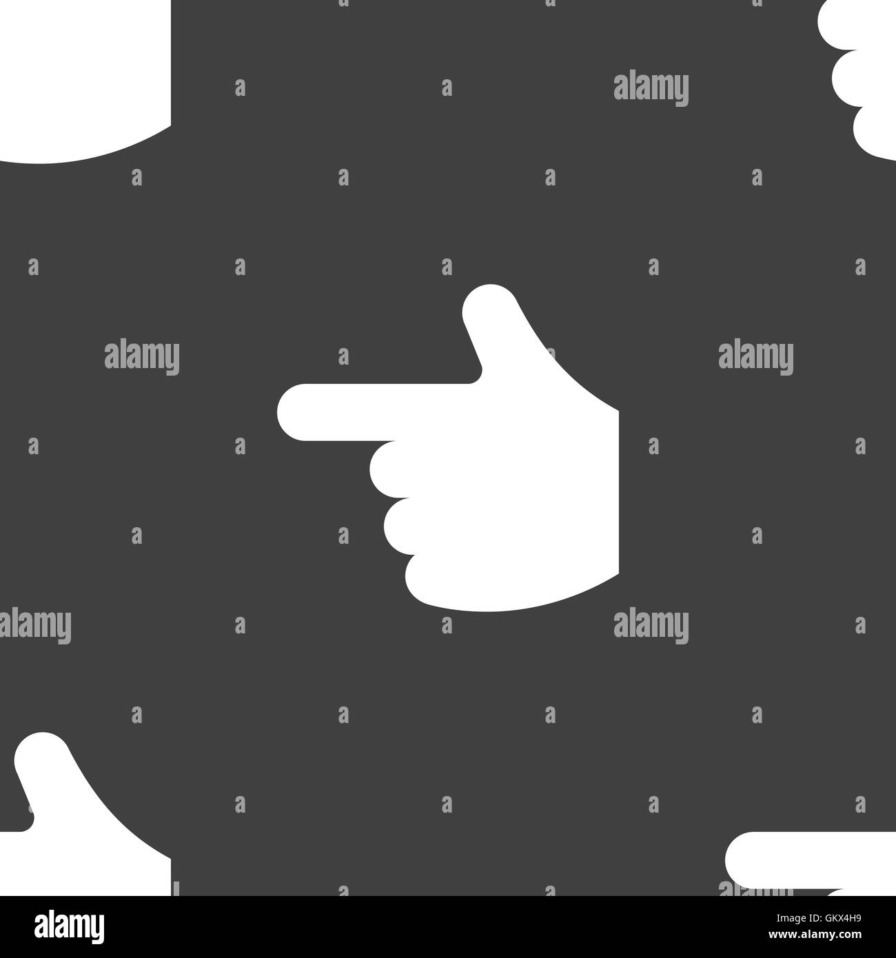 Hand pointing to a mouse pointer hi-res stock photography and images ...