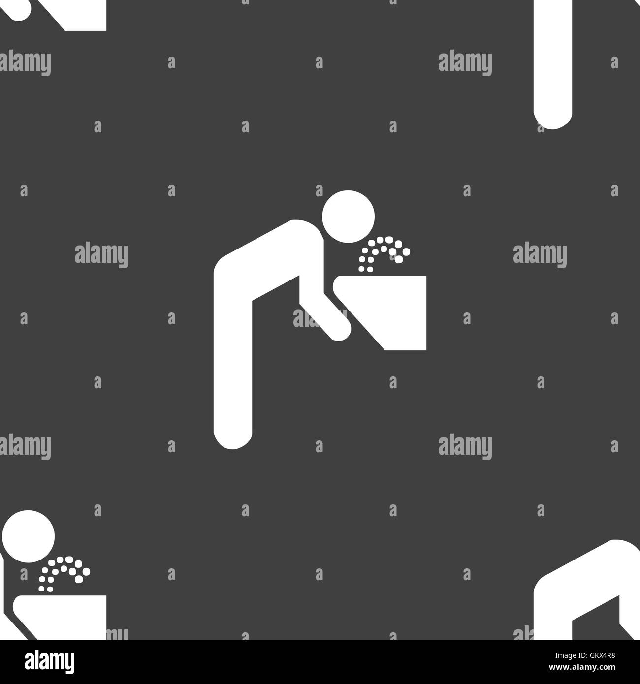 Drinking water sign on Black and White Stock Photos & Images - Alamy