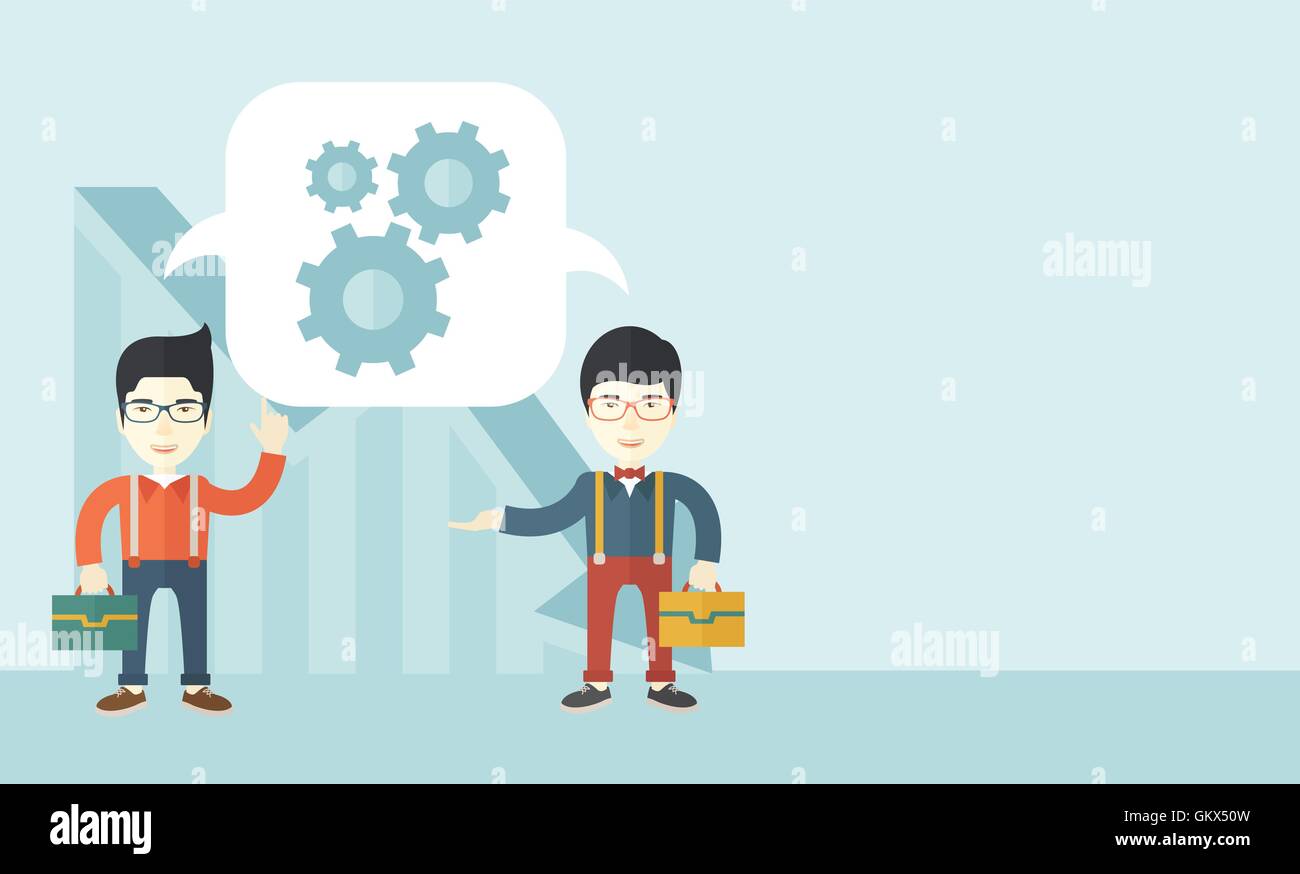 Man carrying two bags Stock Vector Images - Alamy