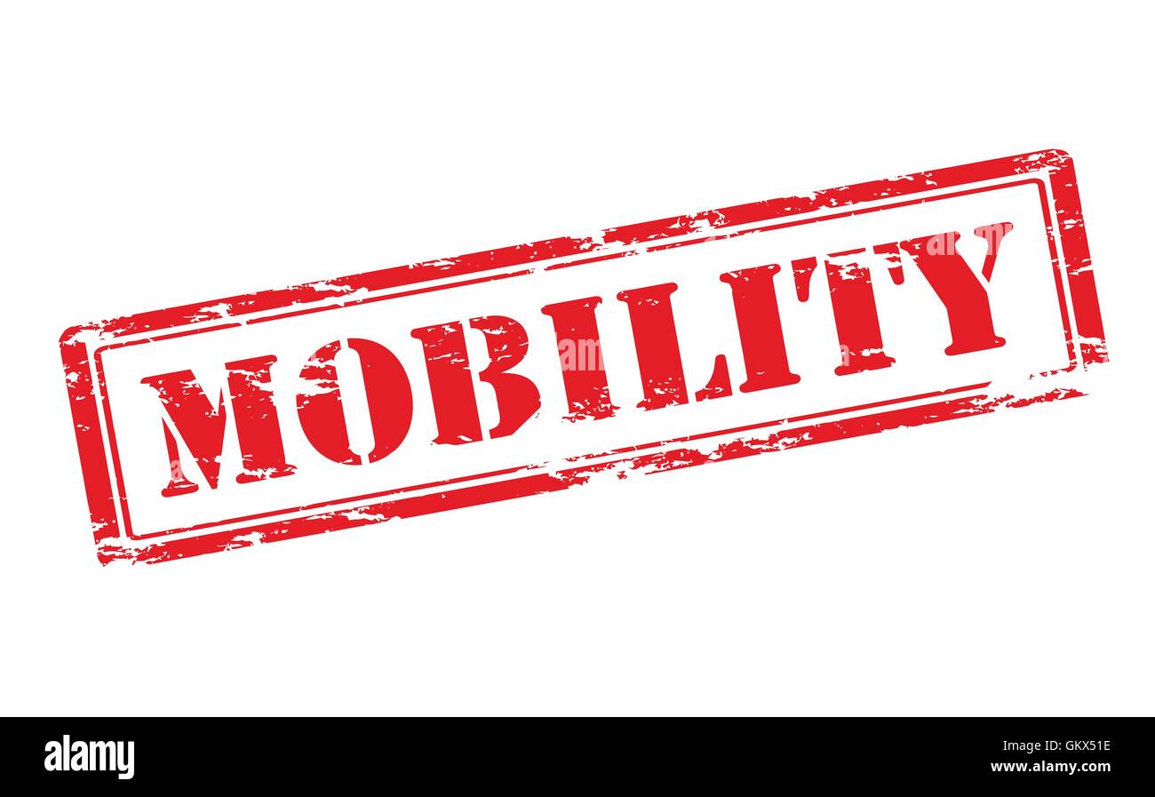 Mobility word Stock Vector Images - Alamy