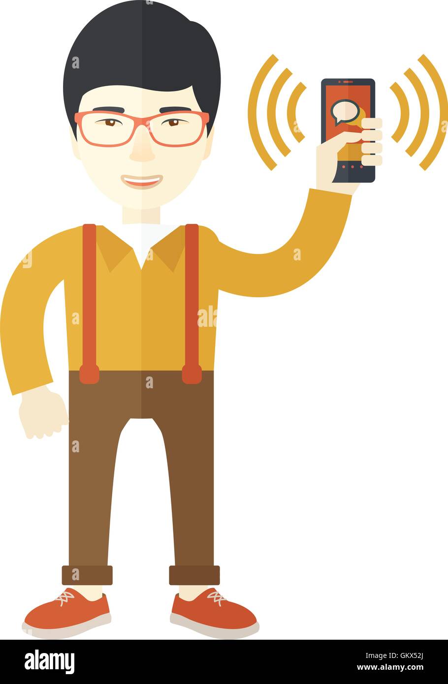 His telephone Stock Vector Images - Alamy