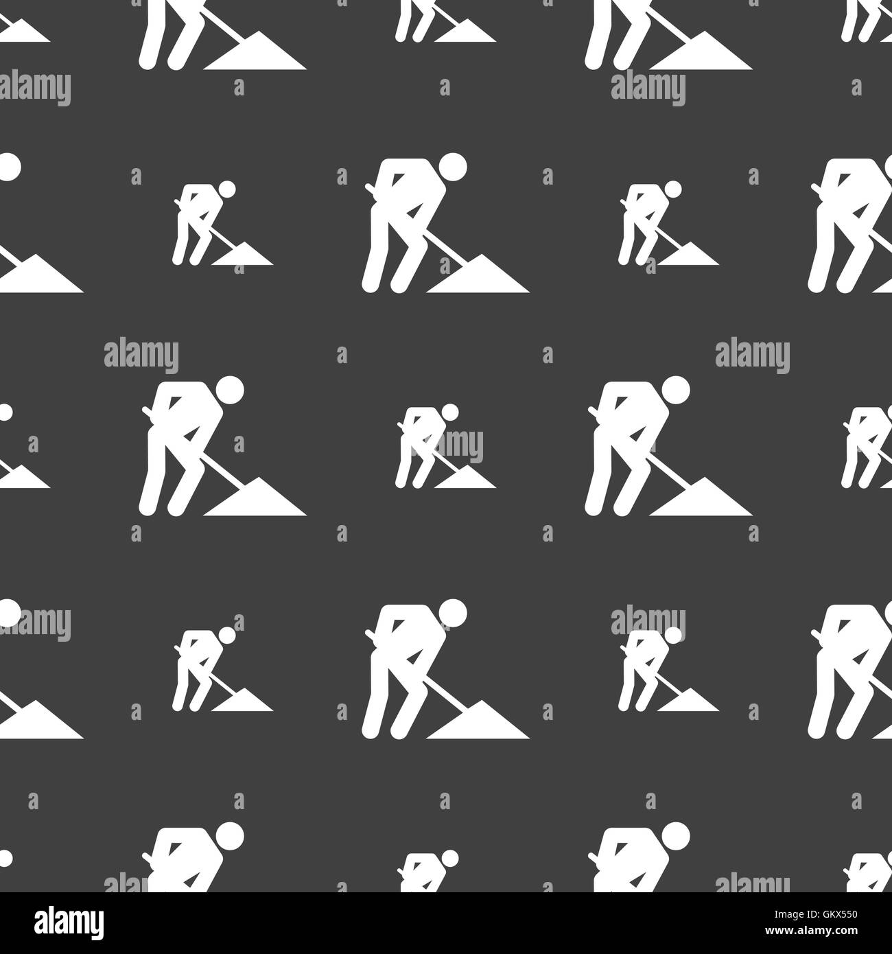 Safety equipment sign construction Stock Vector Images - Alamy