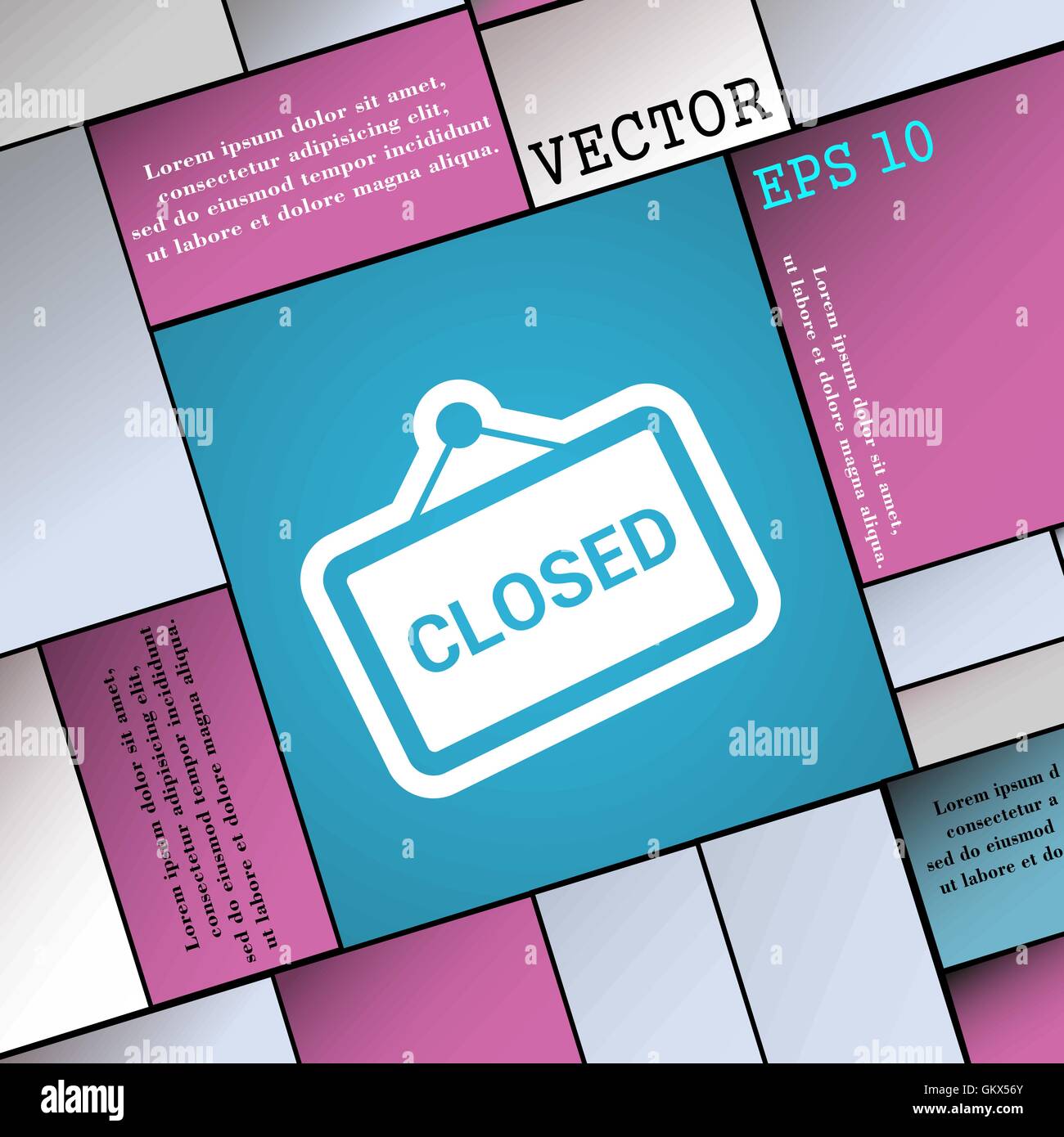 Vector design illustration information Stock Vector Images - Alamy