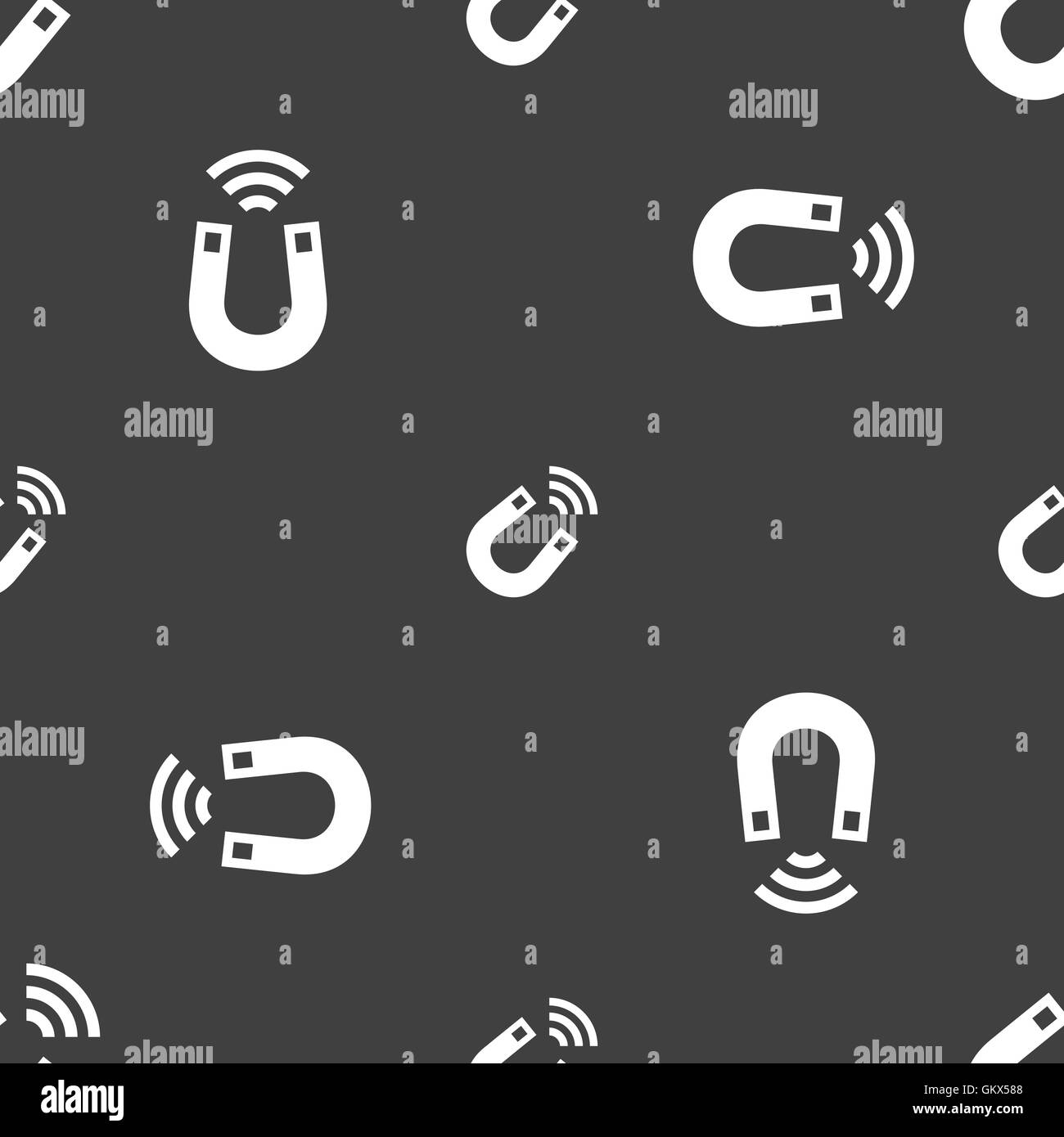 Magnetic waves pattern hi-res stock photography and images - Alamy