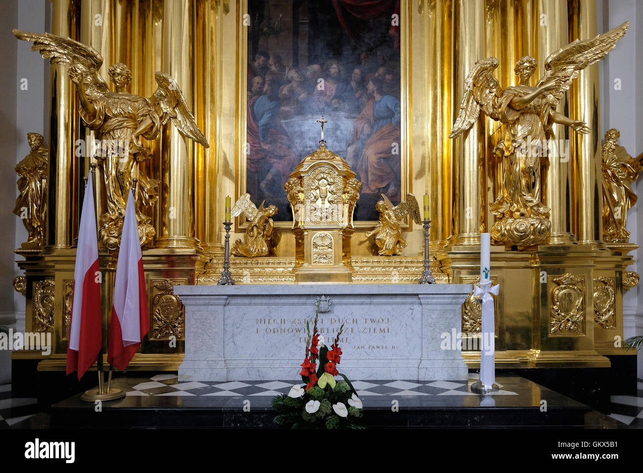 Warsaw church of the holy cross chopin hi-res stock photography and ...