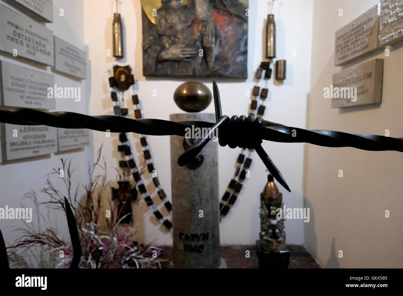 Chapel of the Katyn Massacre inside the Roman Catholic Church of the ...