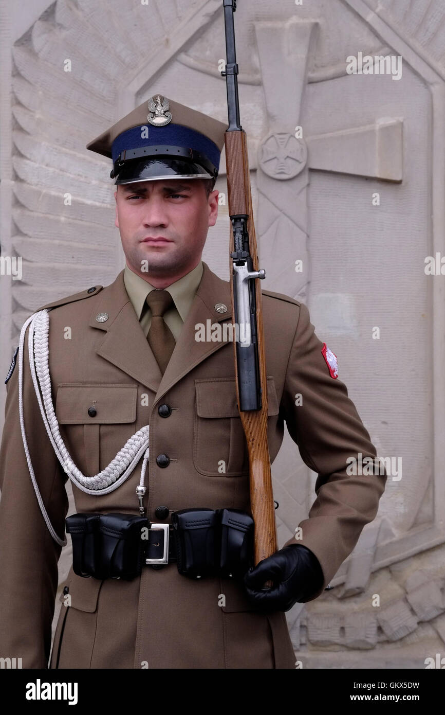 An armed soldier of the Representative Honor Guard Regiment of the ...