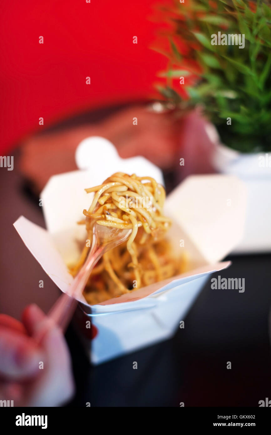 Chinese noodle box hi-res stock photography and images - Alamy
