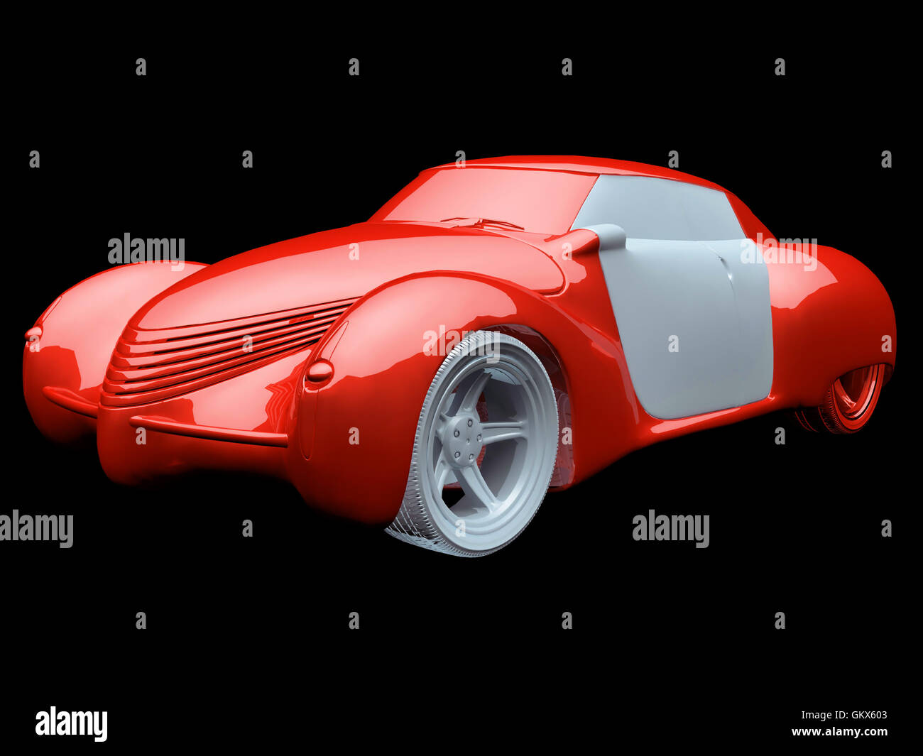 Generic model of car Stock Photo - Alamy