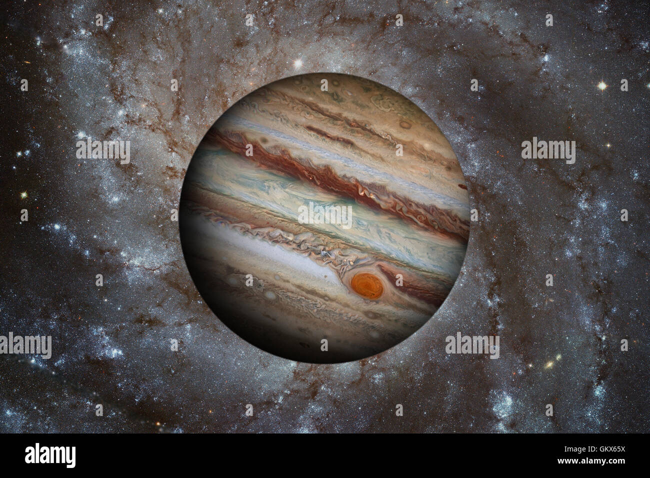 Solar System - Jupiter. It is the fifth planet from the Sun and the ...