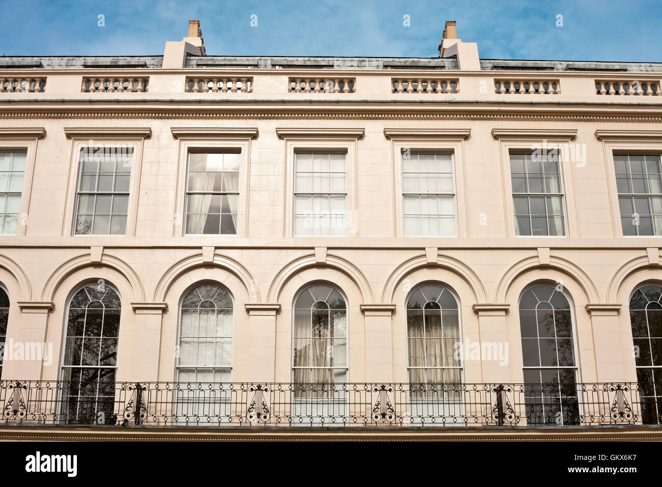 London regency buildings Stock Photo - Alamy