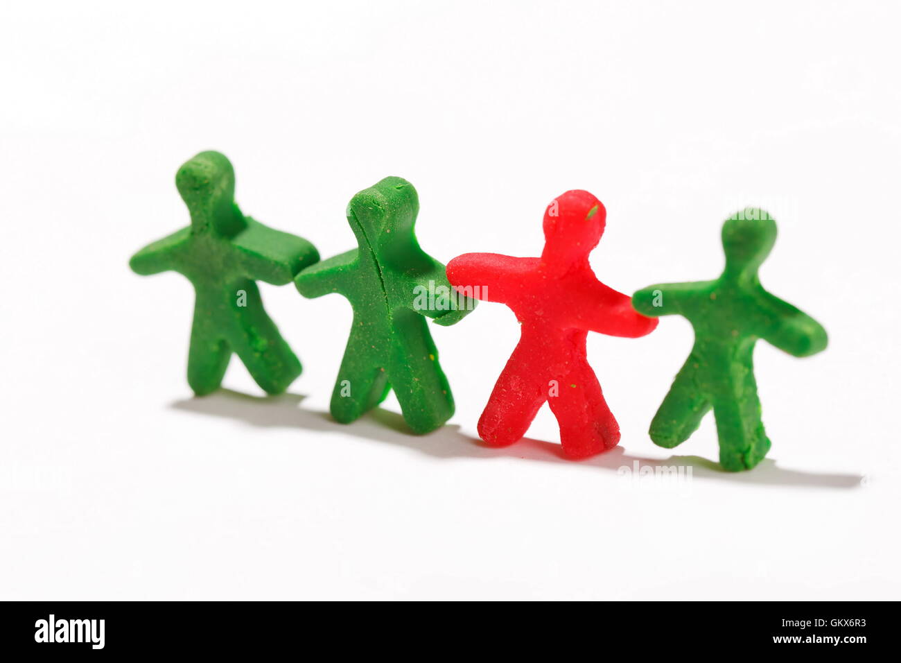 Plasticine characters hi-res stock photography and images - Alamy