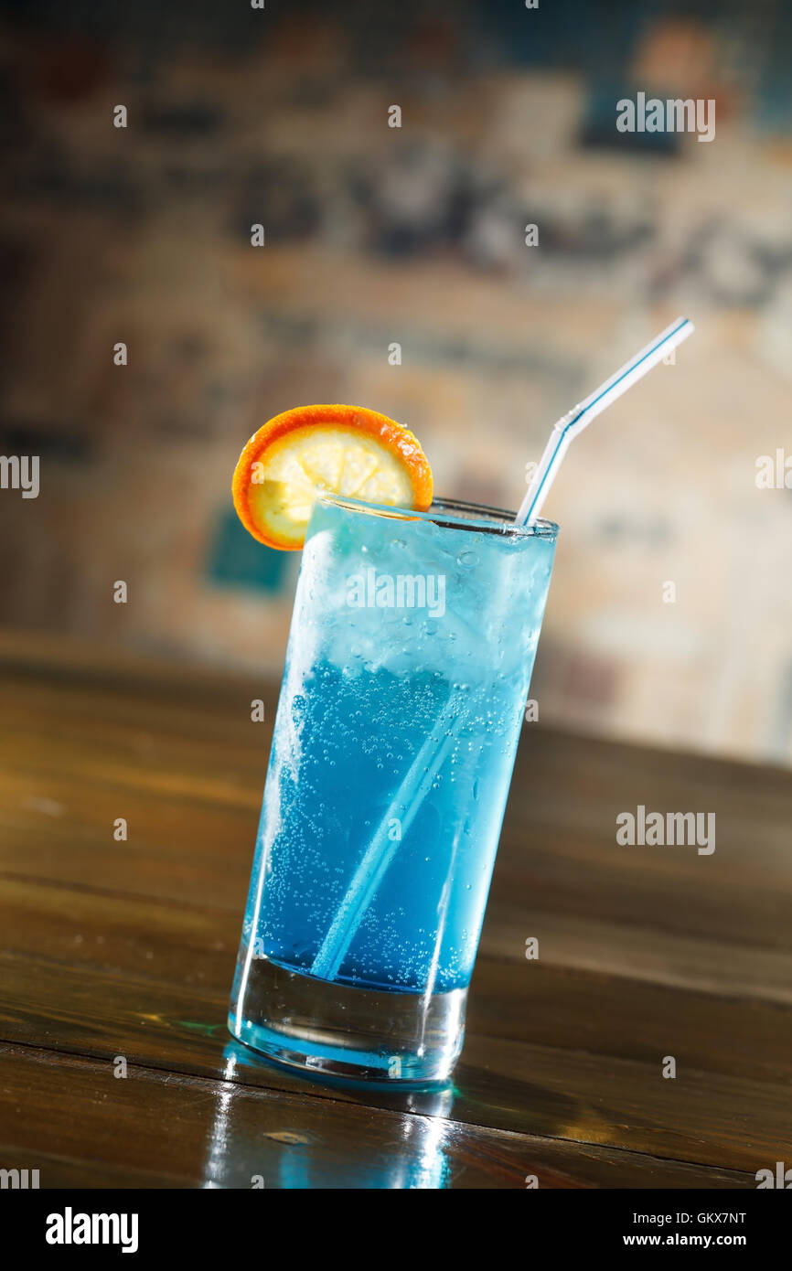 cocktail in the bar Stock Photo - Alamy