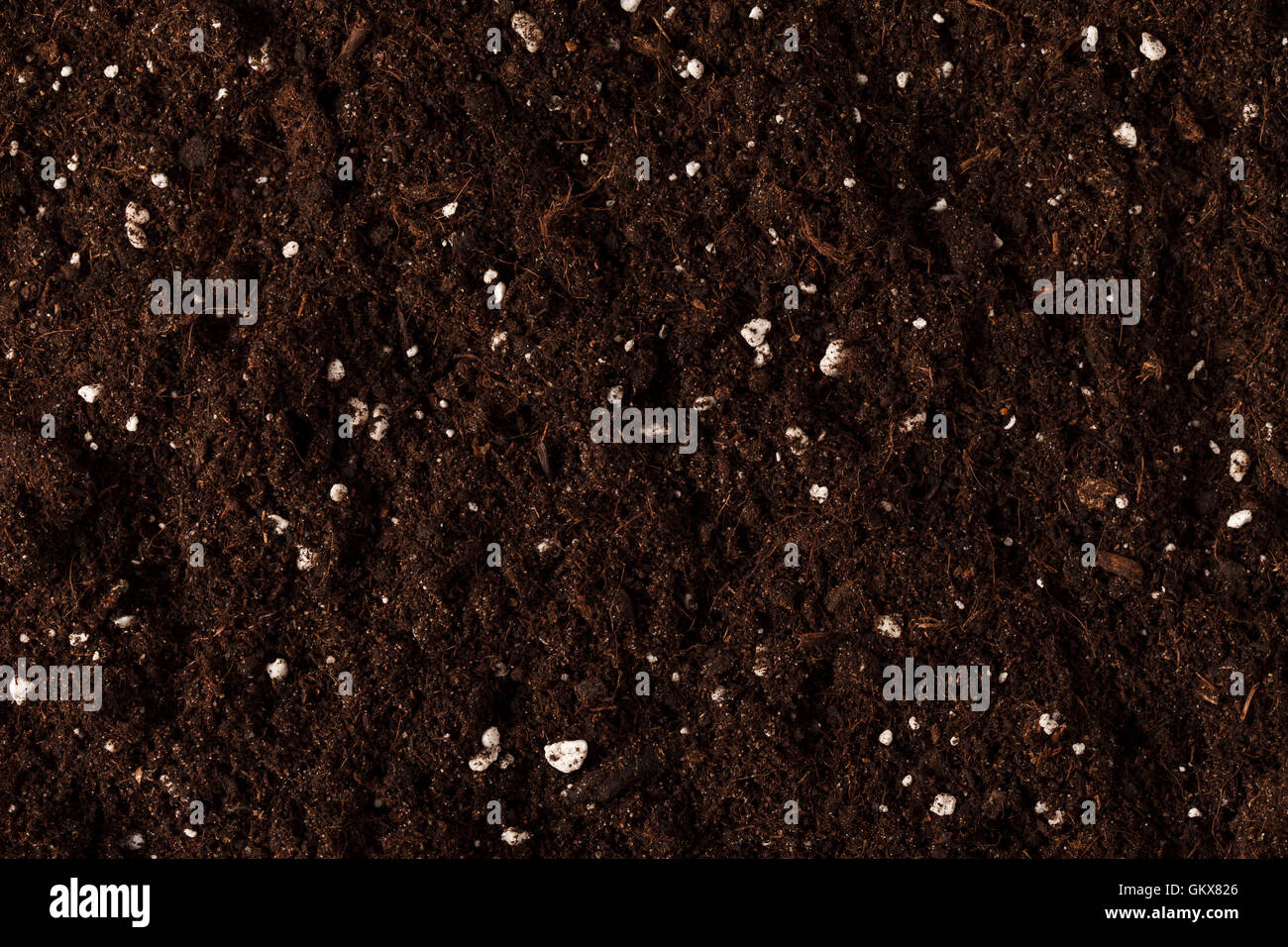 Soil on the white Stock Photo - Alamy