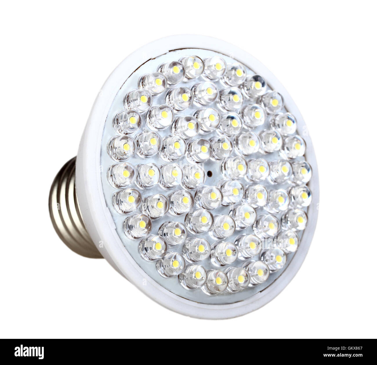 Cone energy-saving LED lamp Stock Photo - Alamy