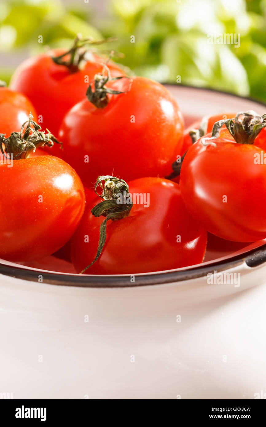 fresh cherry tomatoes Stock Photo - Alamy