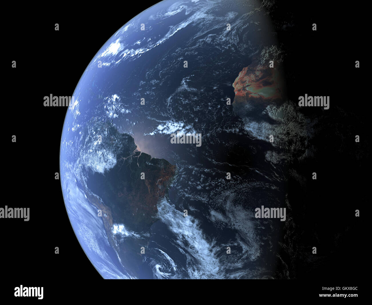 Earth globe america high hi-res stock photography and images - Alamy