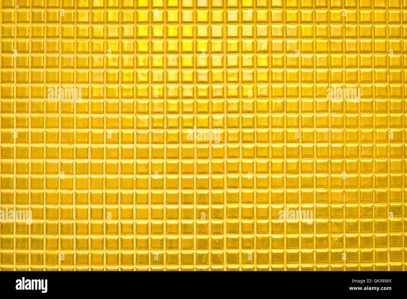 Golden gold background tiles hi-res stock photography and images - Alamy