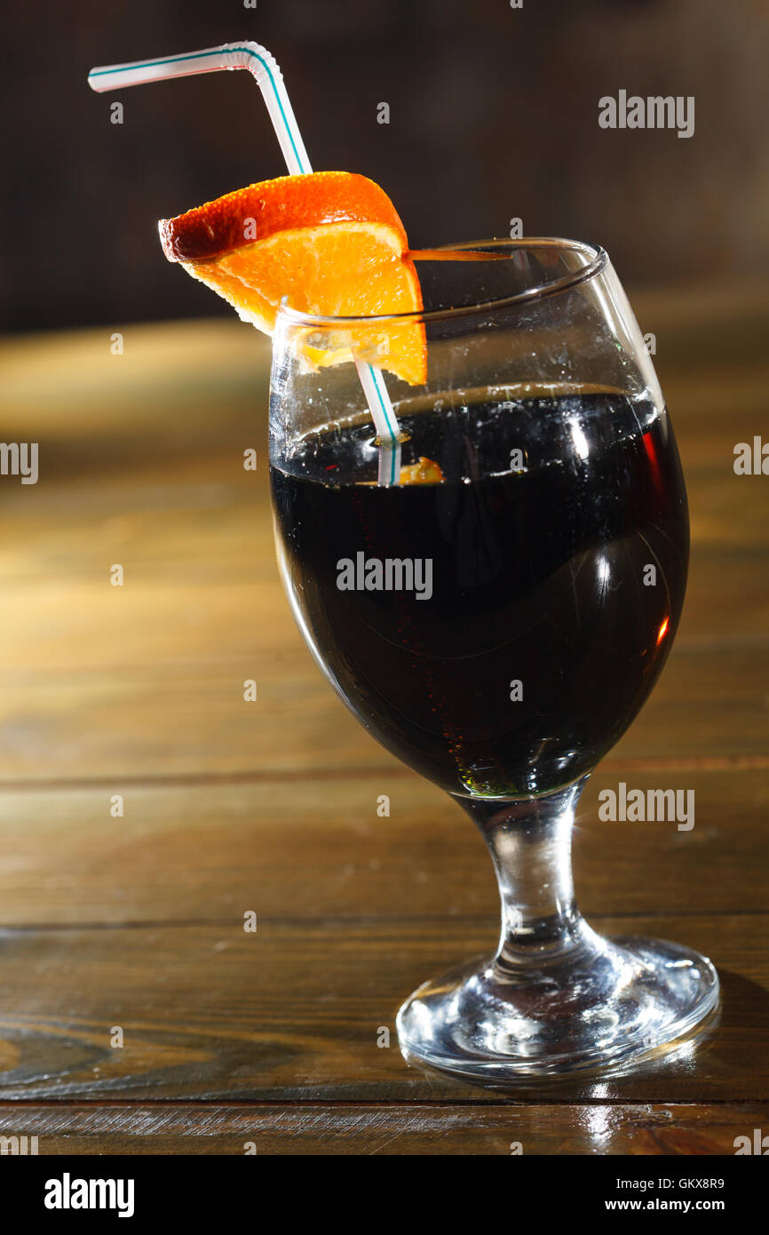 cocktail in the bar Stock Photo - Alamy