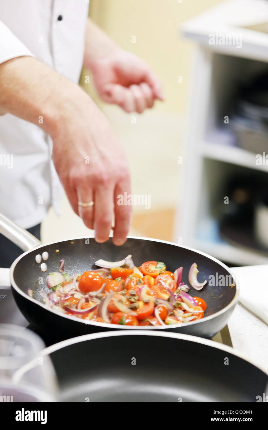 chef at work Stock Photo - Alamy