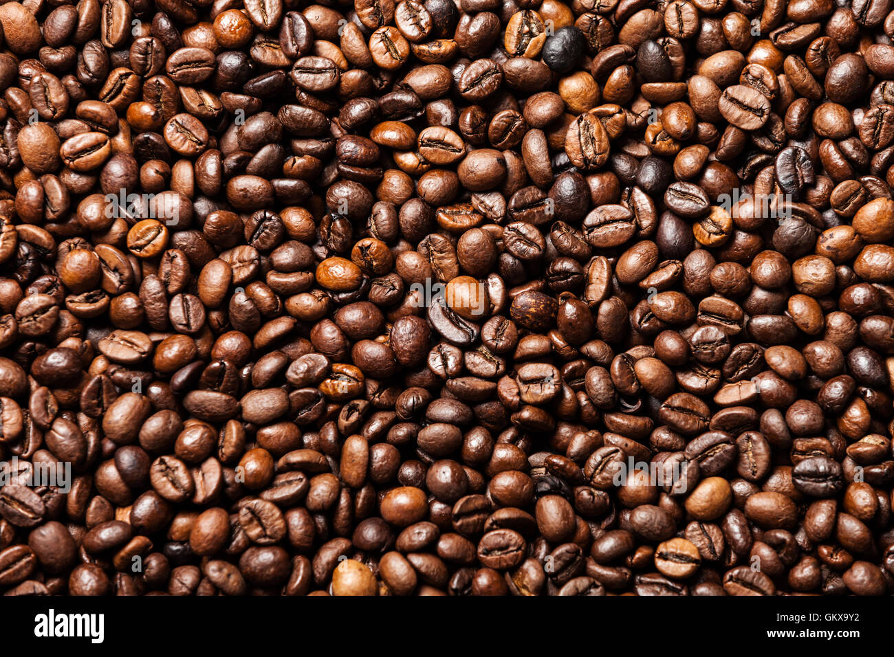 Coffee bean background Stock Photo - Alamy