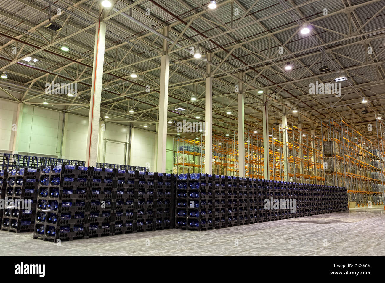 Constitution of storage of finished goods Stock Photo - Alamy