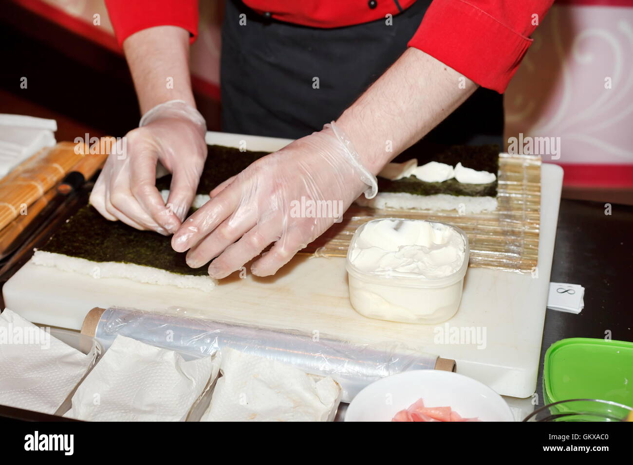 Japan sushi class hi-res stock photography and images - Alamy
