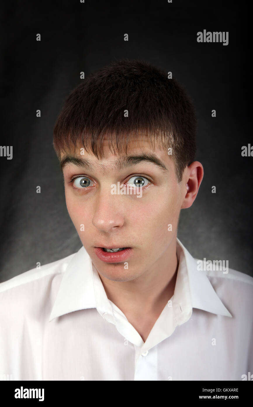 The foolish young man hi-res stock photography and images - Alamy