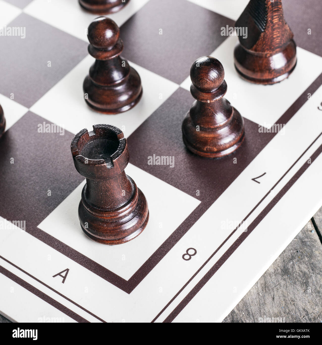 Game of Chess Stock Photo - Alamy