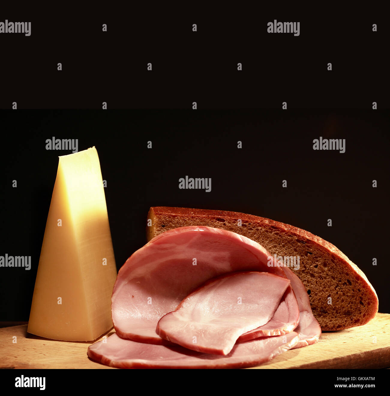 Ham And Cheese Stock Photo - Alamy