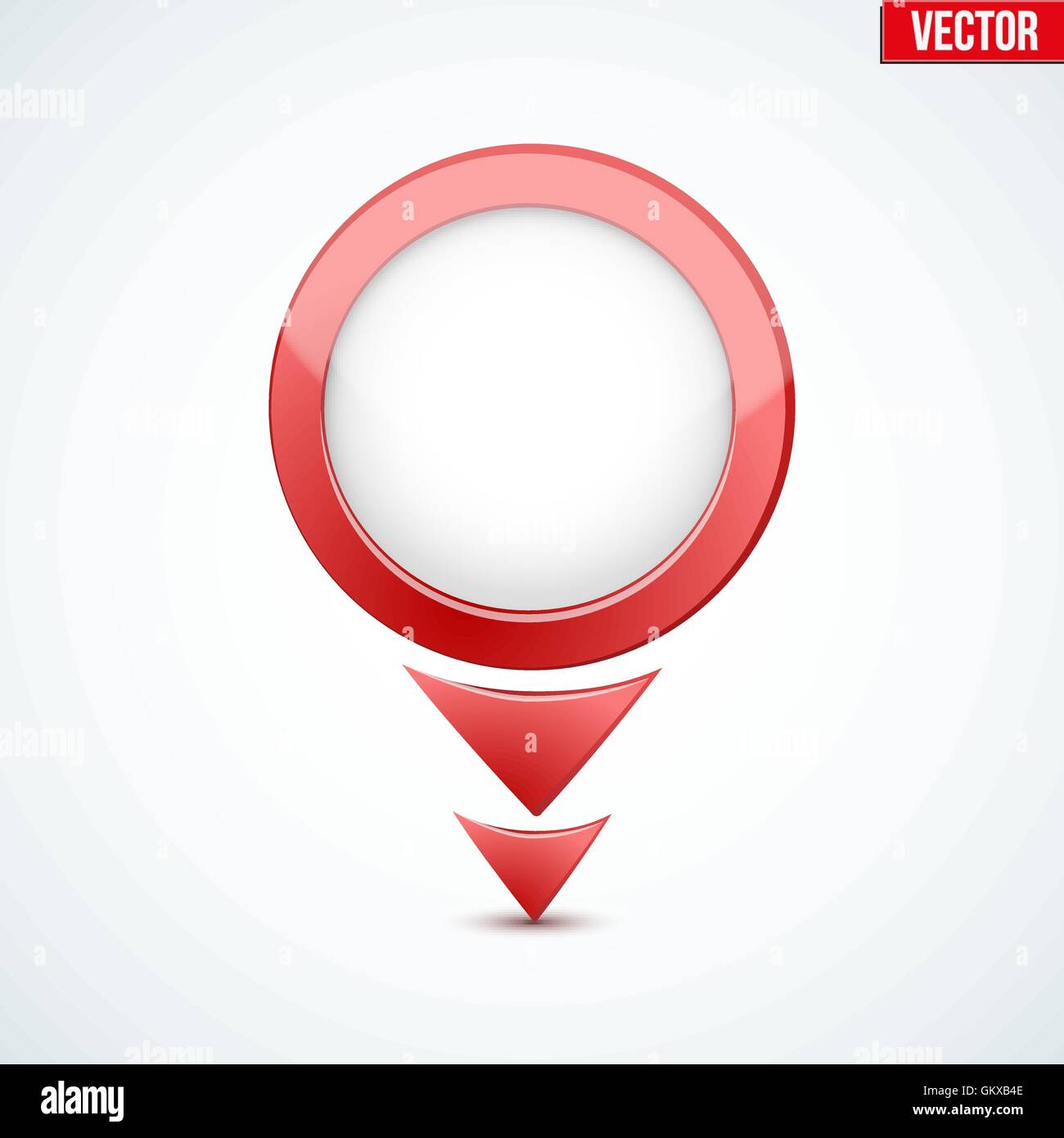 Pointer target for map Stock Vector Image & Art - Alamy