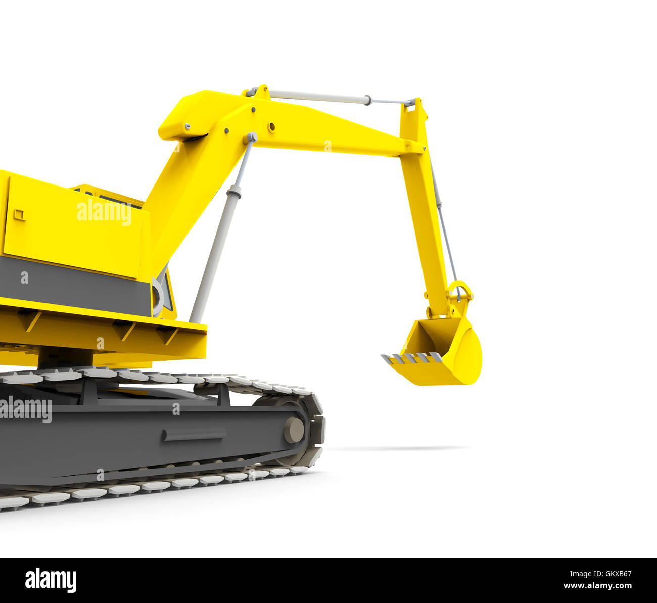 Excavator isolated hi-res stock photography and images - Alamy