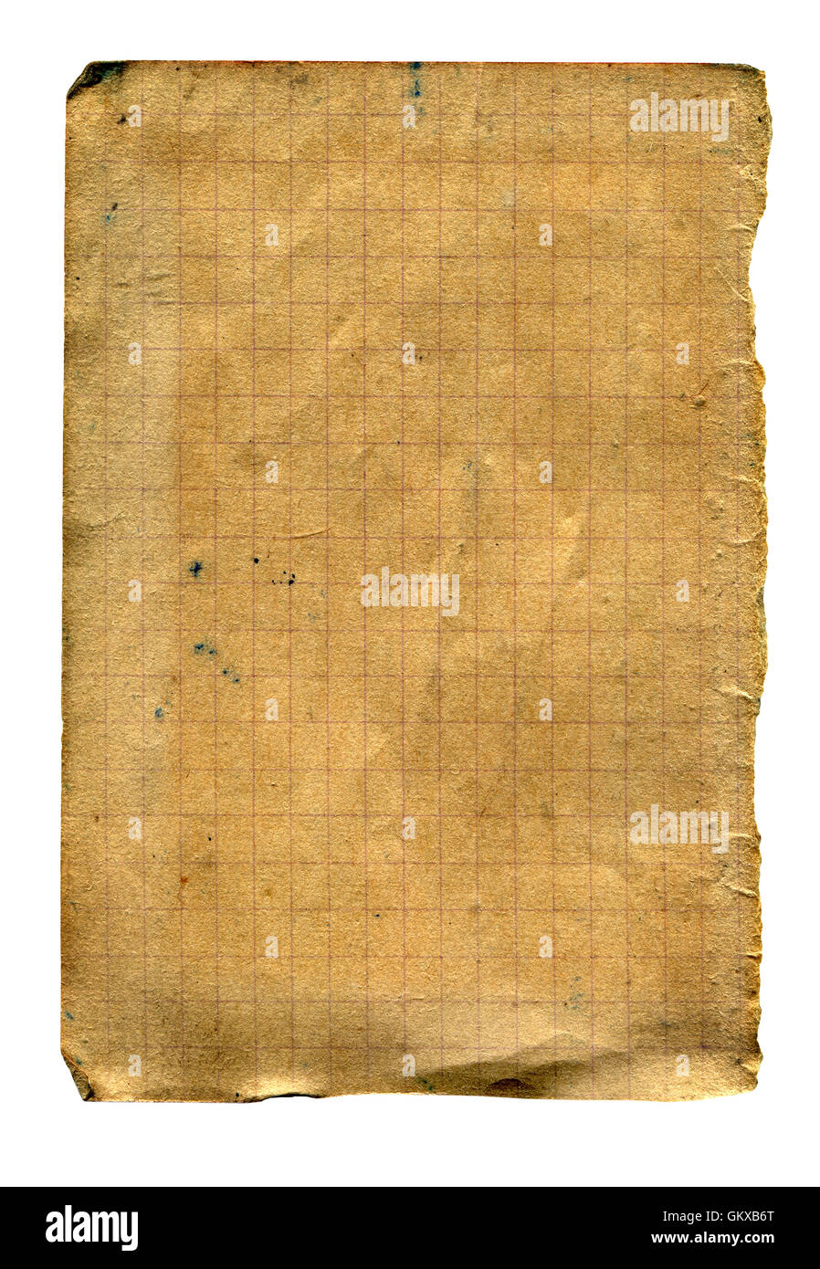 Piece Of an Old Paper Stock Photo - Alamy
