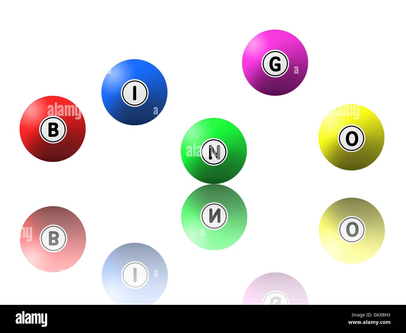 Lotto balls Cut Out Stock Images & Pictures - Alamy