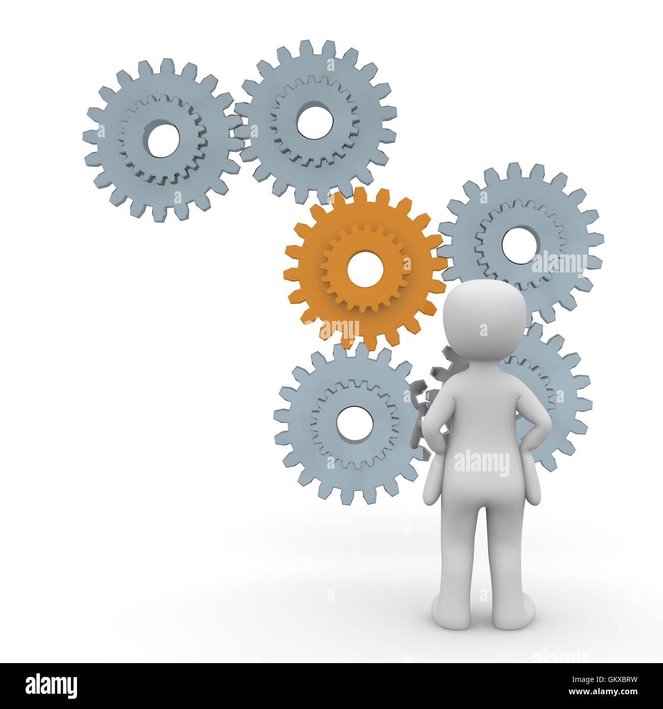 The complexity of the processes Stock Photo - Alamy