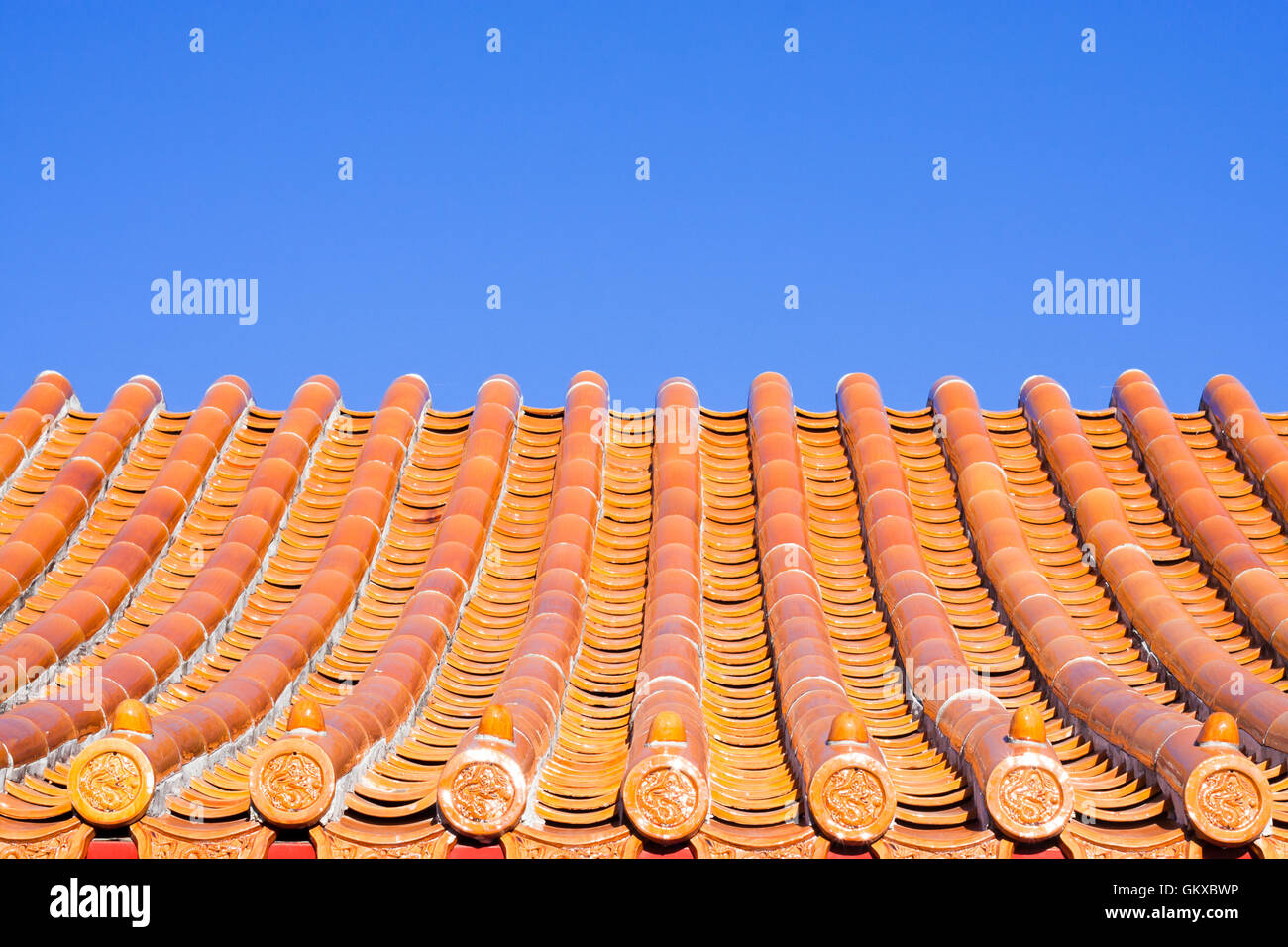 Chinese roof tiles Stock Photo - Alamy Chinese roof tiles Stock Photo - Alamy