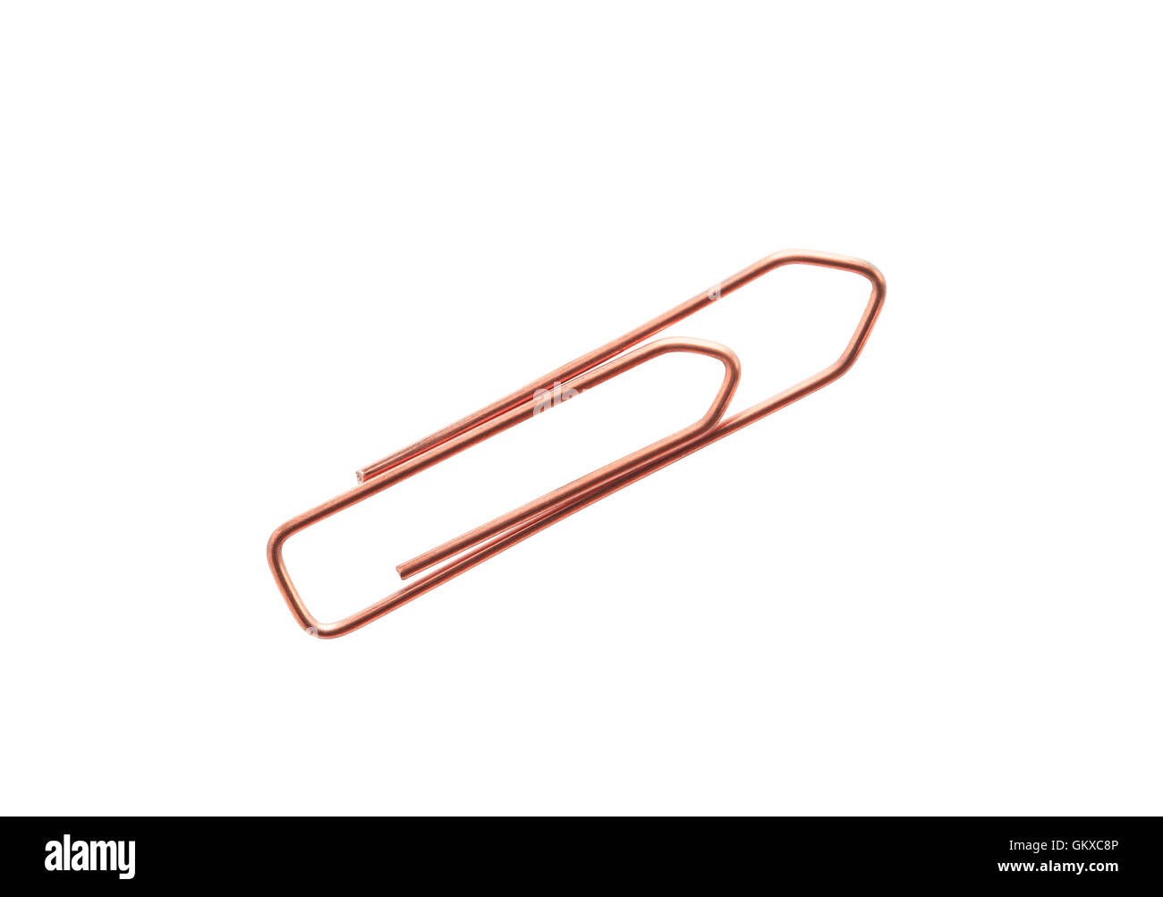Copper paper clip hi-res stock photography and images - Alamy
