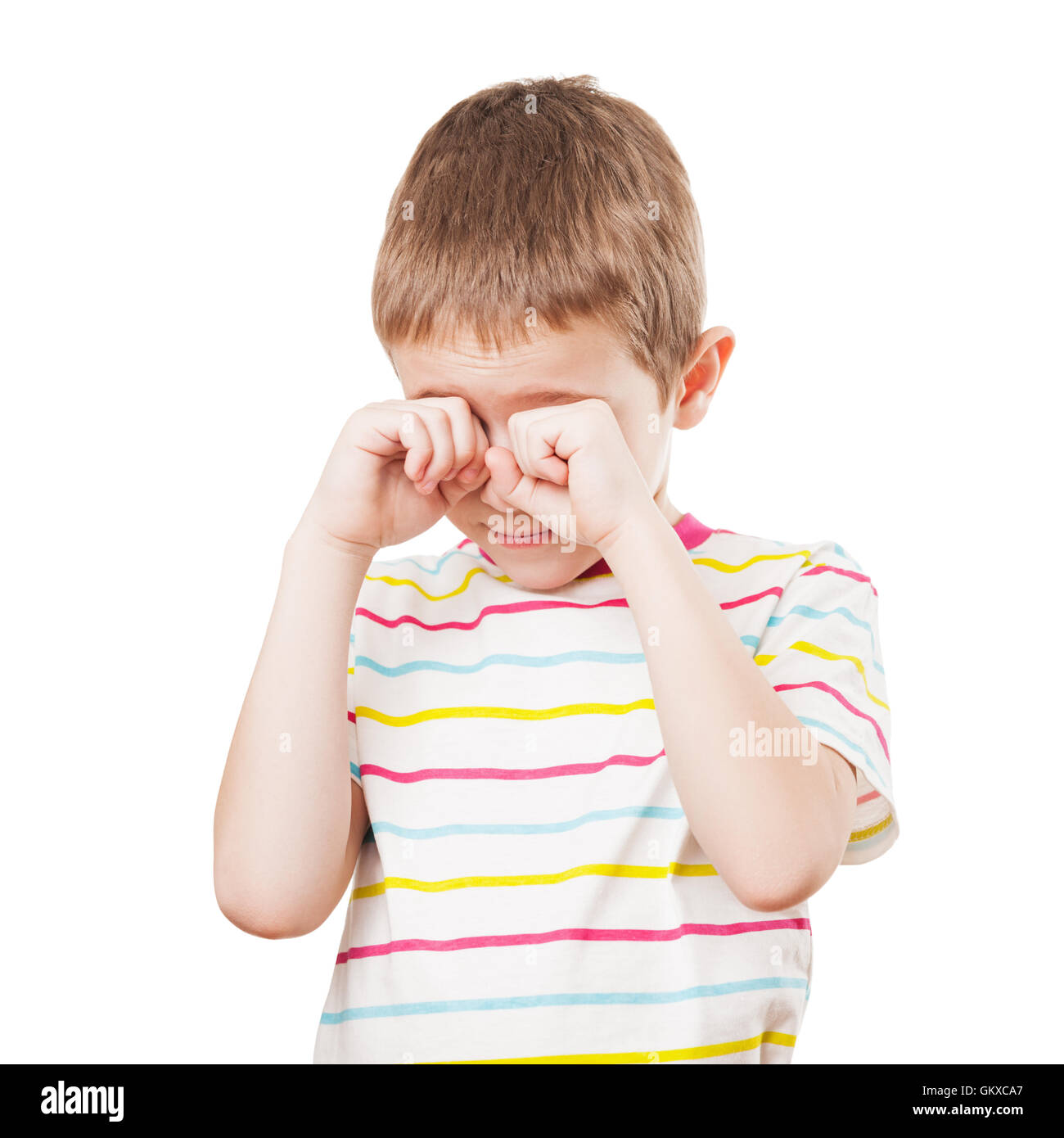 Little child crying Stock Photo - Alamy
