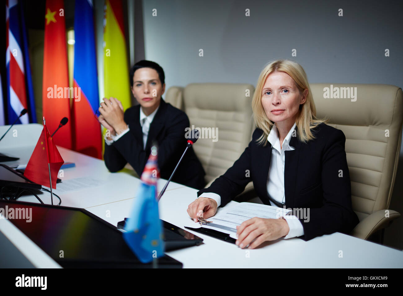 Female politicians hi-res stock photography and images - Alamy