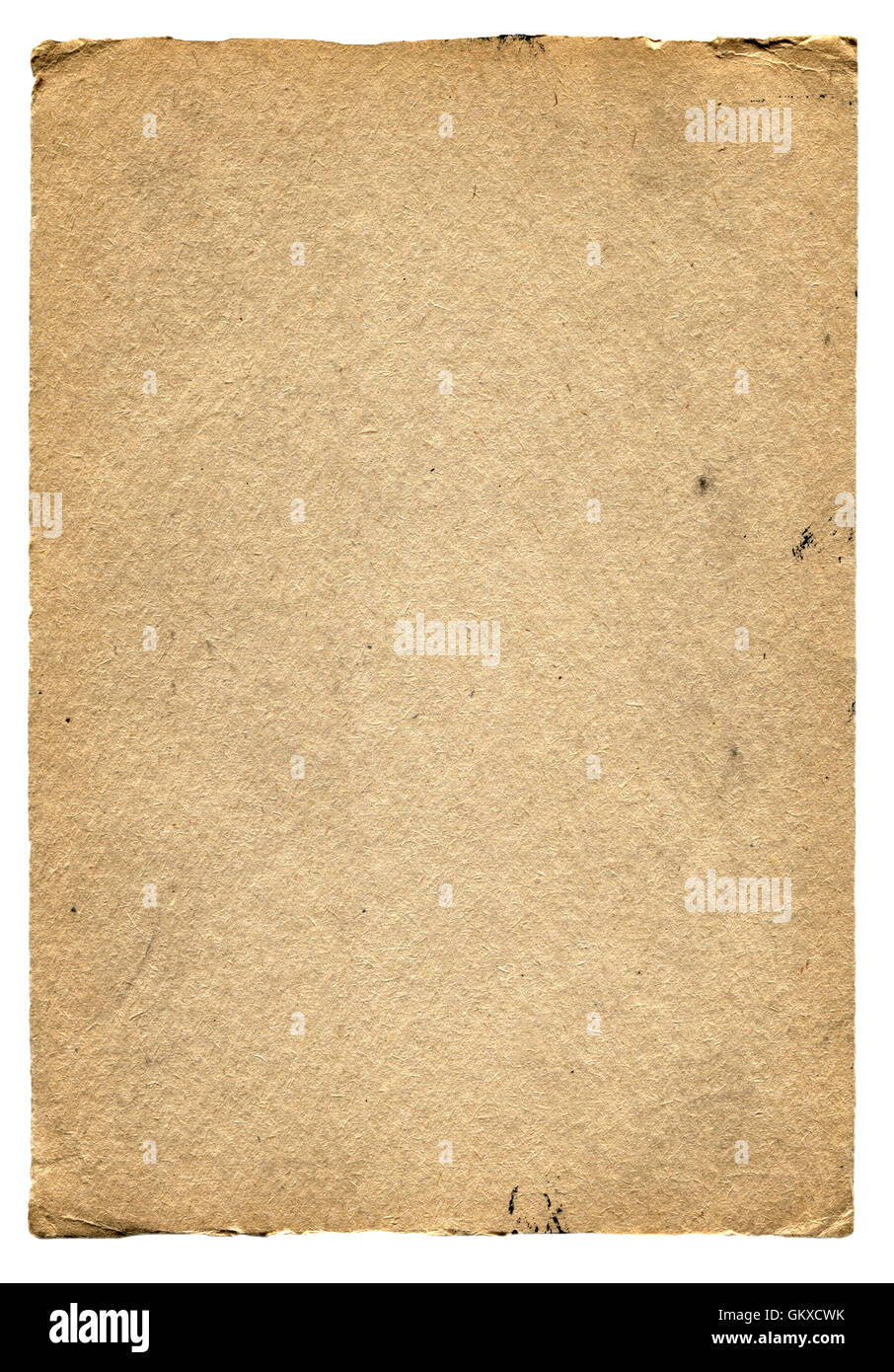 Old Paper Isolated Stock Photo - Alamy