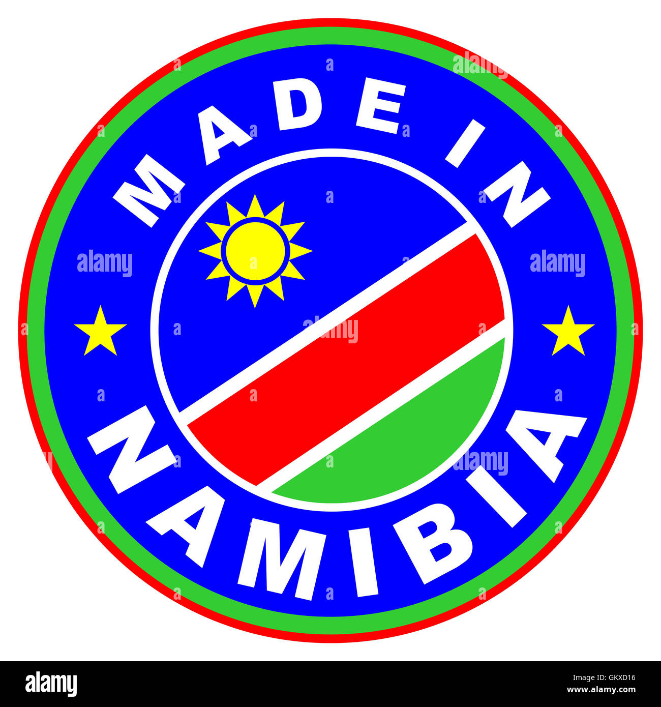 made in namibia Stock Photo - Alamy