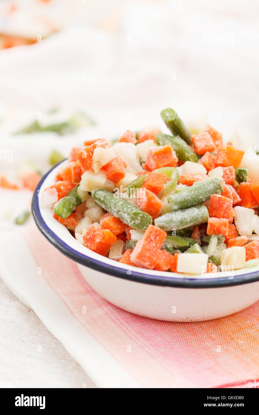 Deep frozen food vegetable hi-res stock photography and images - Alamy