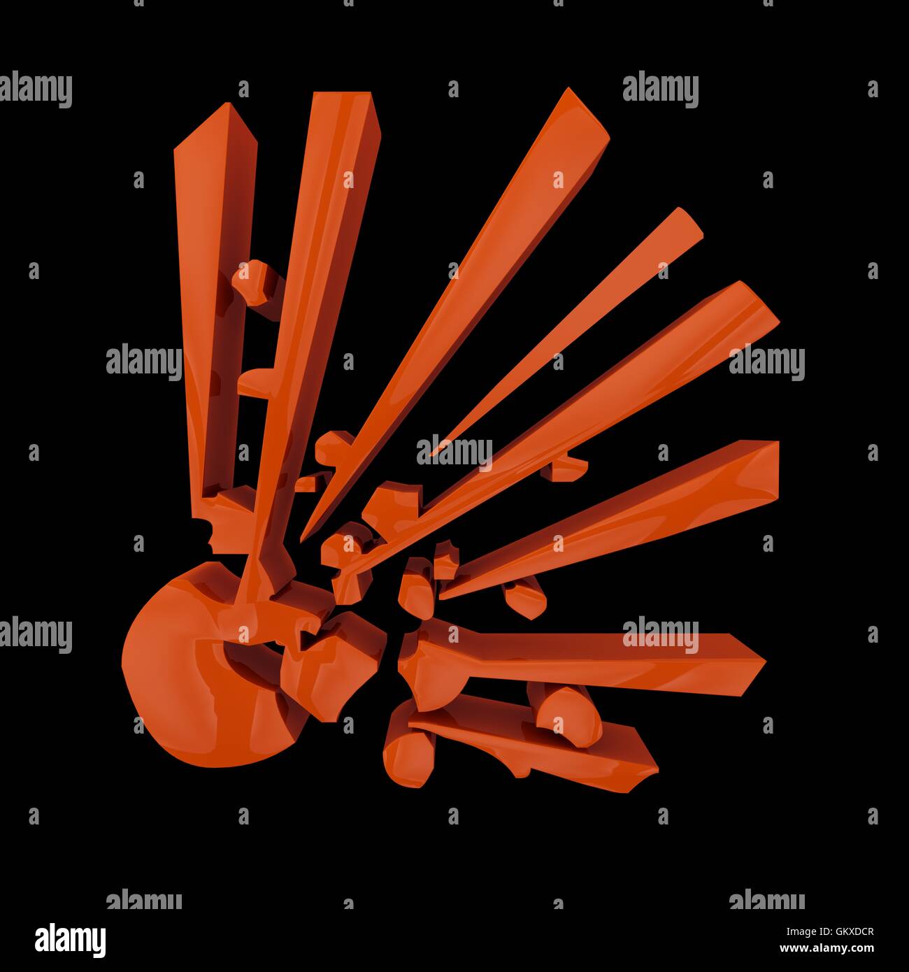 Chain explosion hi-res stock photography and images - Alamy