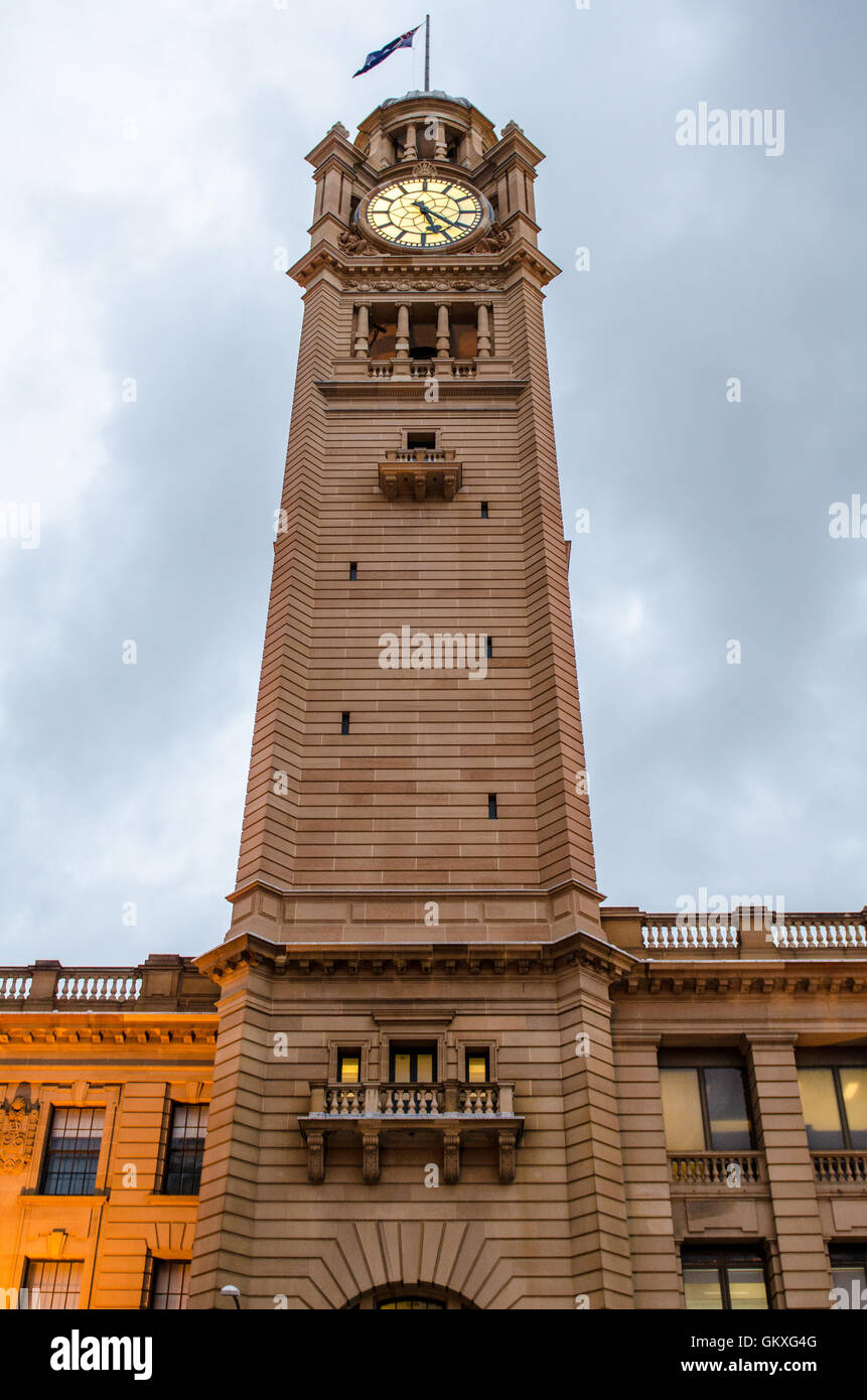 Central Train Station Clock Tower - Sydney, New South Wales, Australia ...