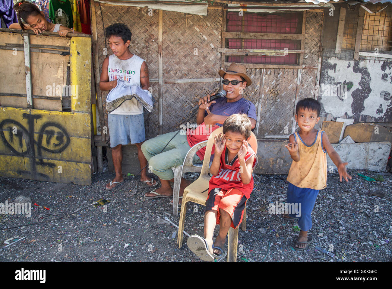 People of the Dump Site on the island of Cebu in the Philippines Stock ...