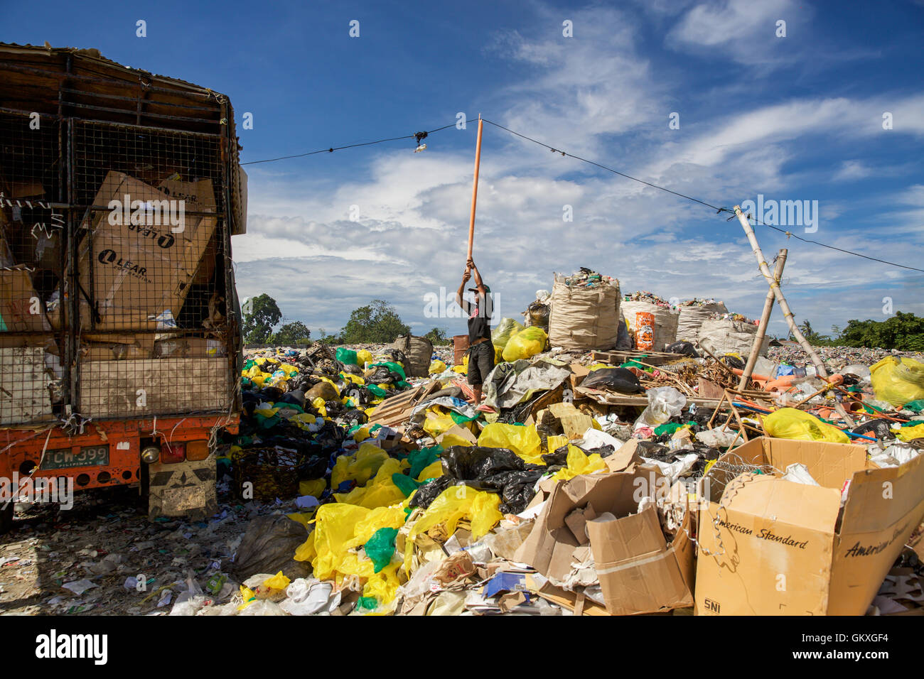 People of the Dump Site on the island of Cebu in the Philippines Stock ...