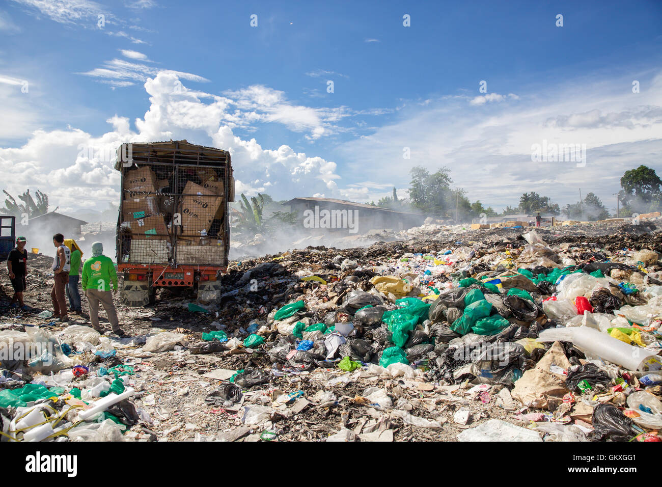 People of the Dump Site on the island of Cebu in the Philippines Stock ...