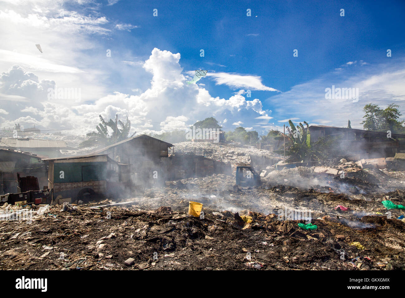 Dump Site on the island of Cebu in the Philippines Stock Photo - Alamy